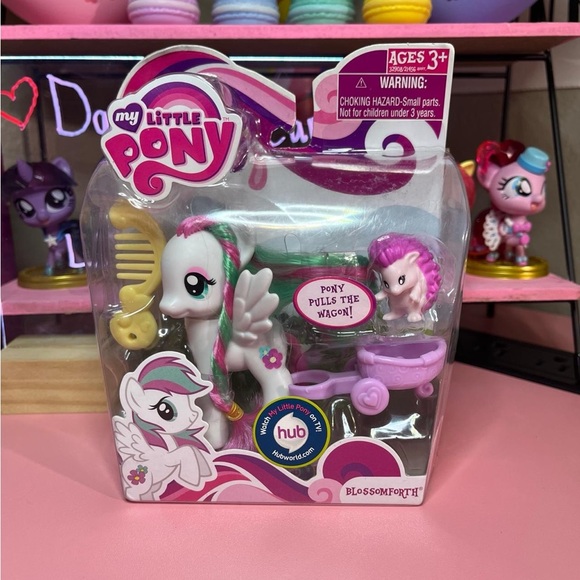My Little Pony | Toys | My Little Pony Blossomforth With Pink And White ...